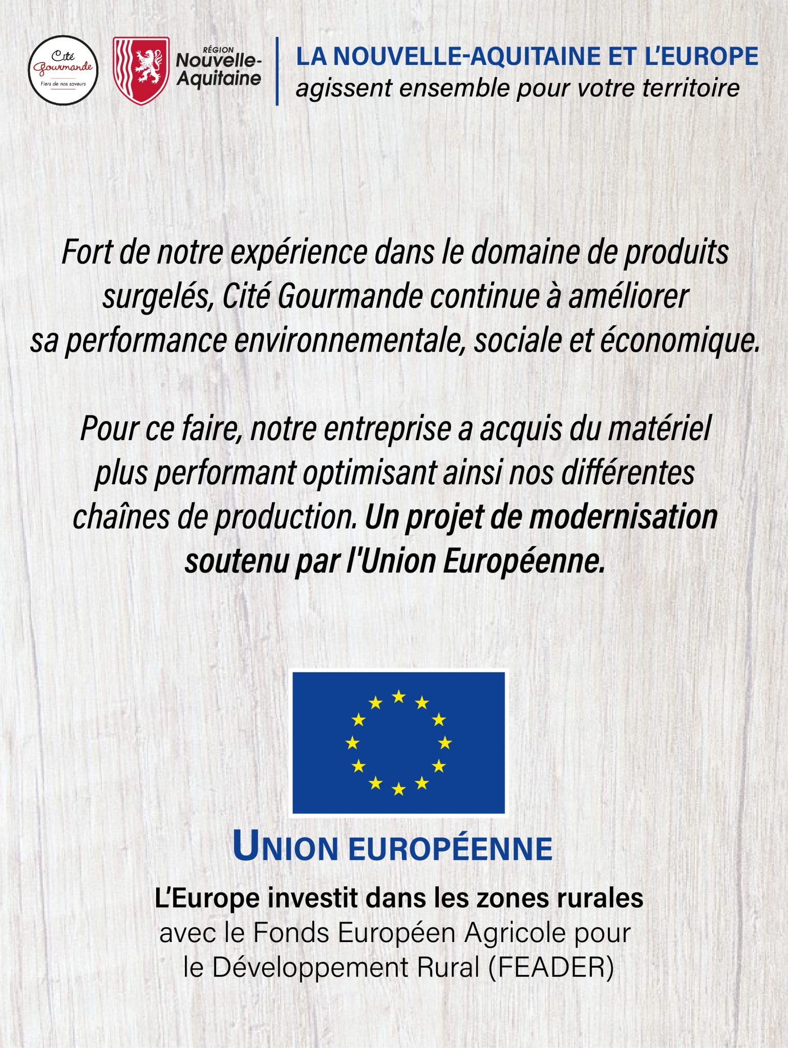 Home - Cité Gourmande